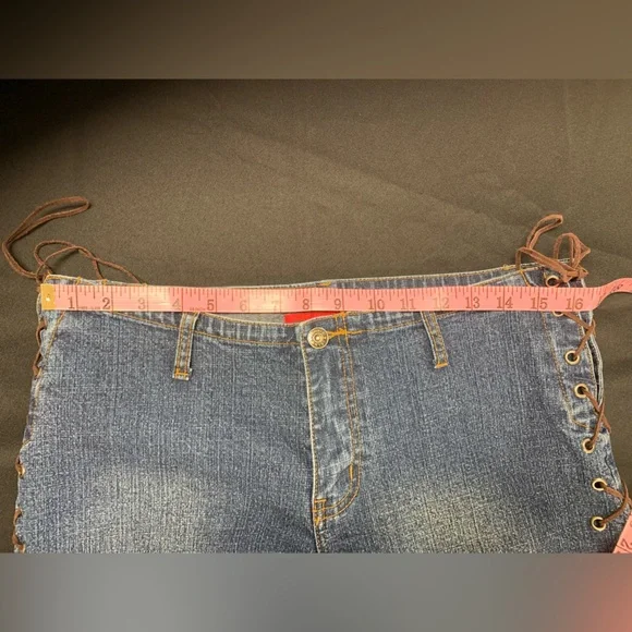 Zana Di | Jeans | Zana Di Jeans Laceup Size 9 Retro | Poshmark